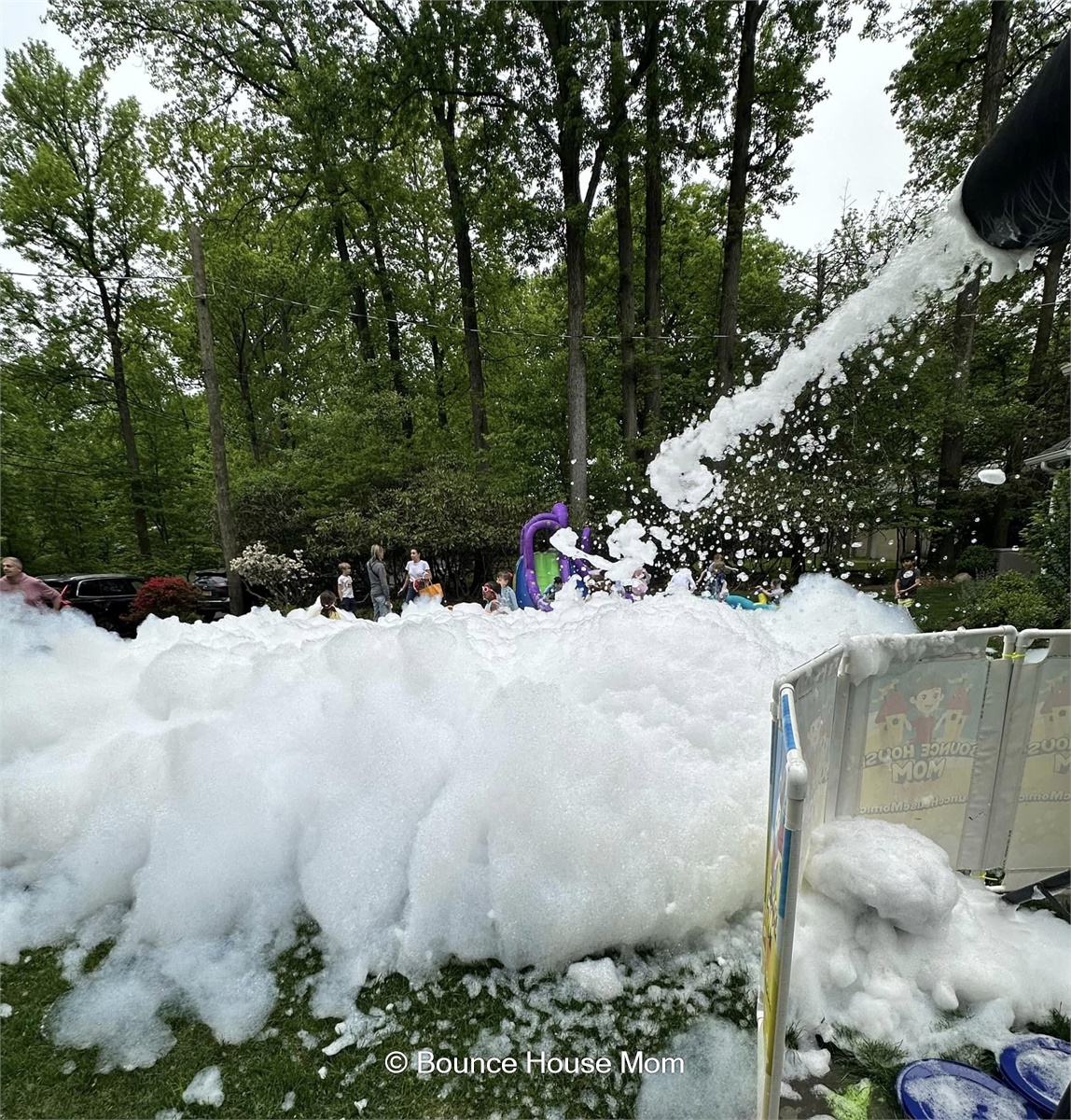 Foam Fun Party Package With Music and Noodles! - Hire in NJ | Bounce House Mom