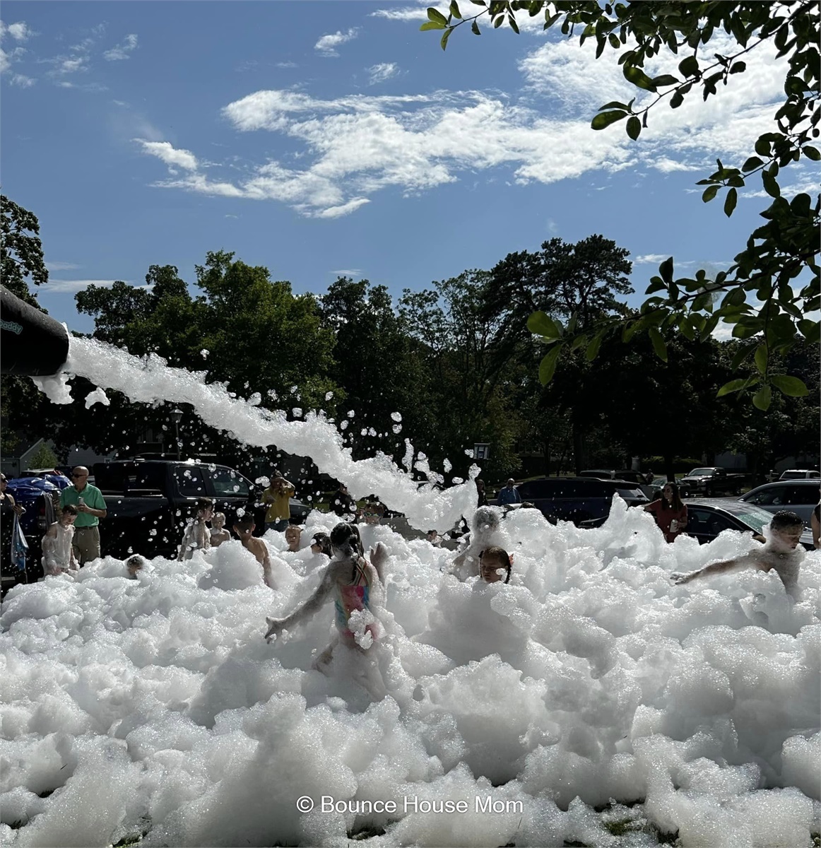 Foam Fun Party Package With Music and Noodles! - Hire in NJ | Bounce House Mom